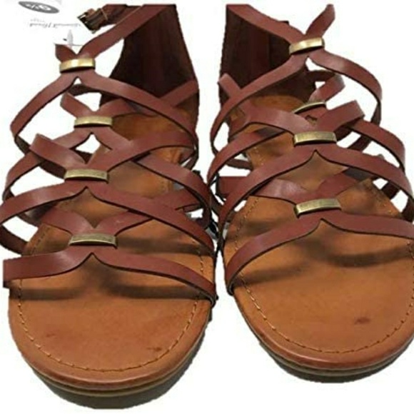 Universal Thread | Shoes | Universal Thread Brown Kerri Gladiator ...